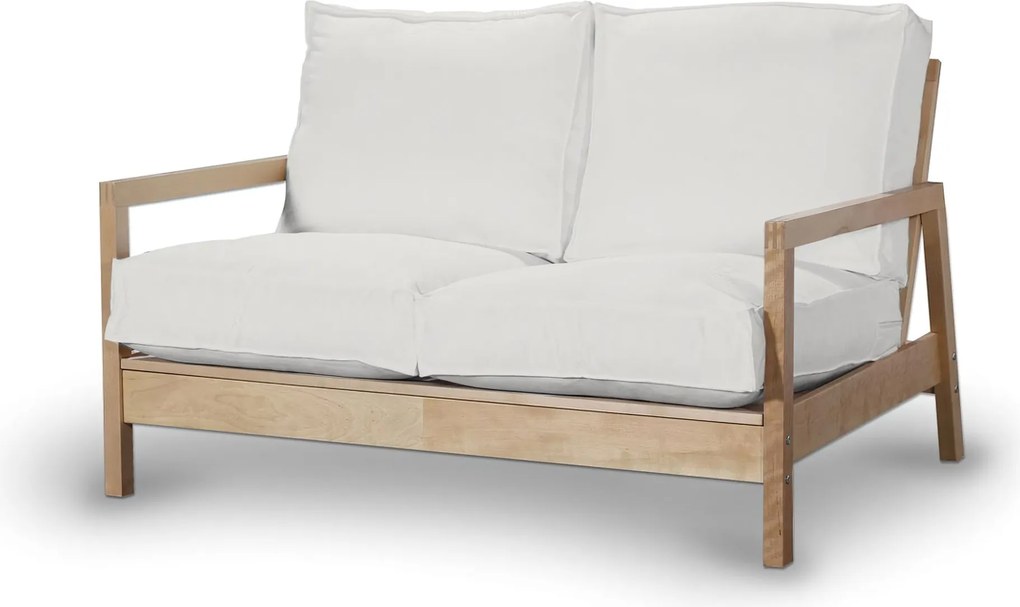 Potah na pohovku IKEA  Lillberg 2-místná nerozkládací barva béžová látka pletený vzor