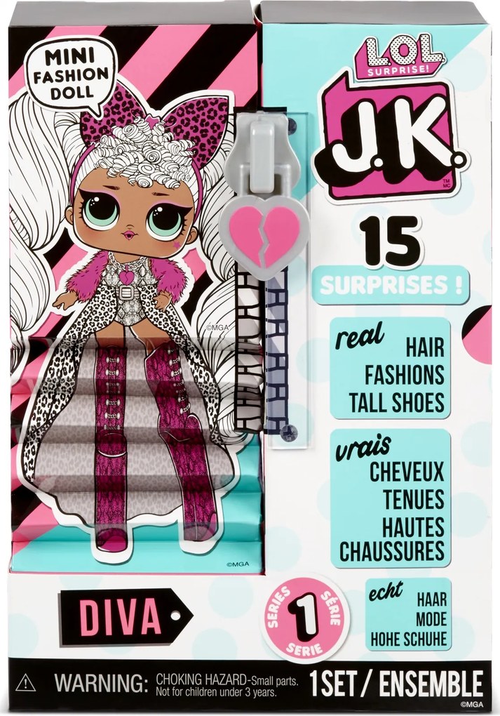 MGA L.O.L. Surprise! J.K. Lady Diva fashion doll
