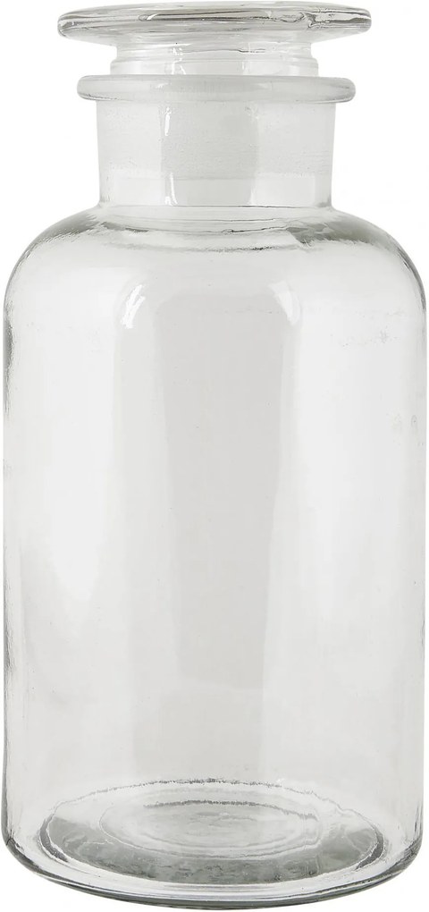 IB LAURSEN Skleněná dóza Pharmacyglass 1 L, čirá barva, sklo