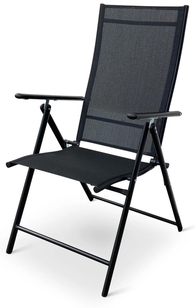 Zahradní jídelní set Viking XL + 6x kovová židle Pia