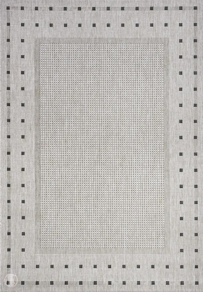 Balta Kusový koberec buklák Floorlux 20329- stříbrný do kuchyně 060x110 cm  | BIANO