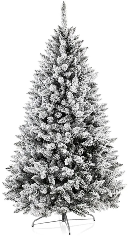Umělý zasněžený vánoční stromeček AmeliaHome William, výška 120 cm