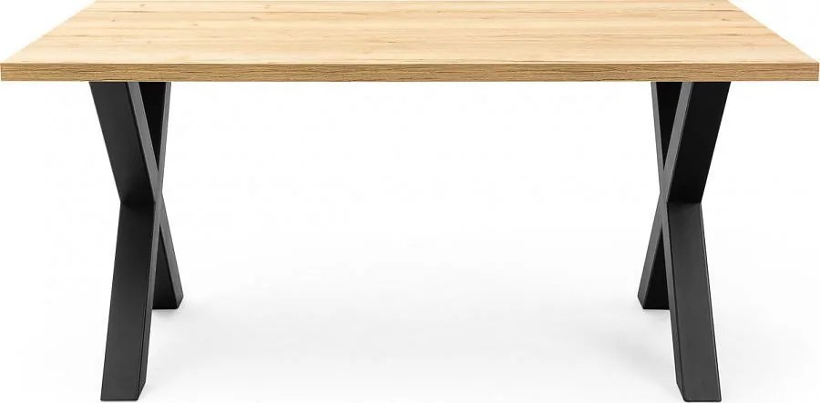 Bradop Jídelní stůl DAX 160x90 S304 | Provedení: HA - DUB HALIFAX