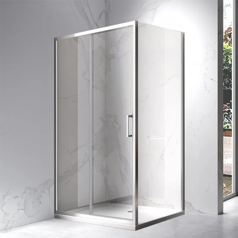 BPS-koupelny Obdélníkový sprchový kout HYD-OK103B 110x80 chrom/transparent + vanička HYD-OSV-ST03A černá