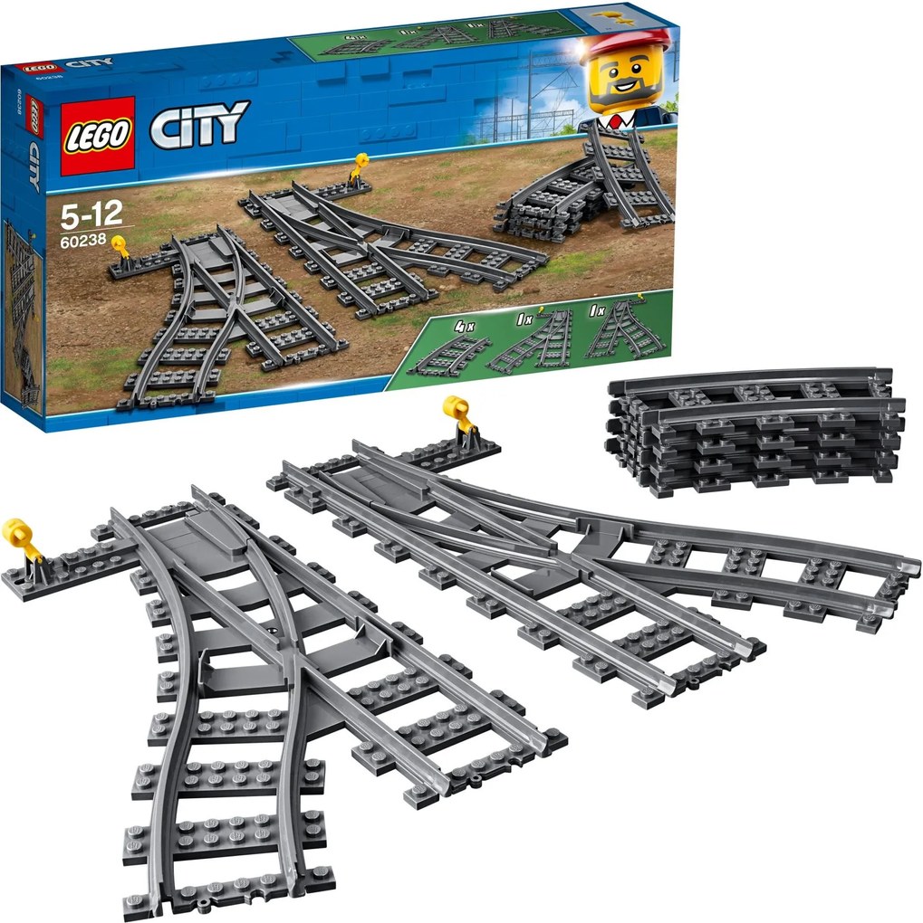Lego stavebnice lego city 60238 výhybky