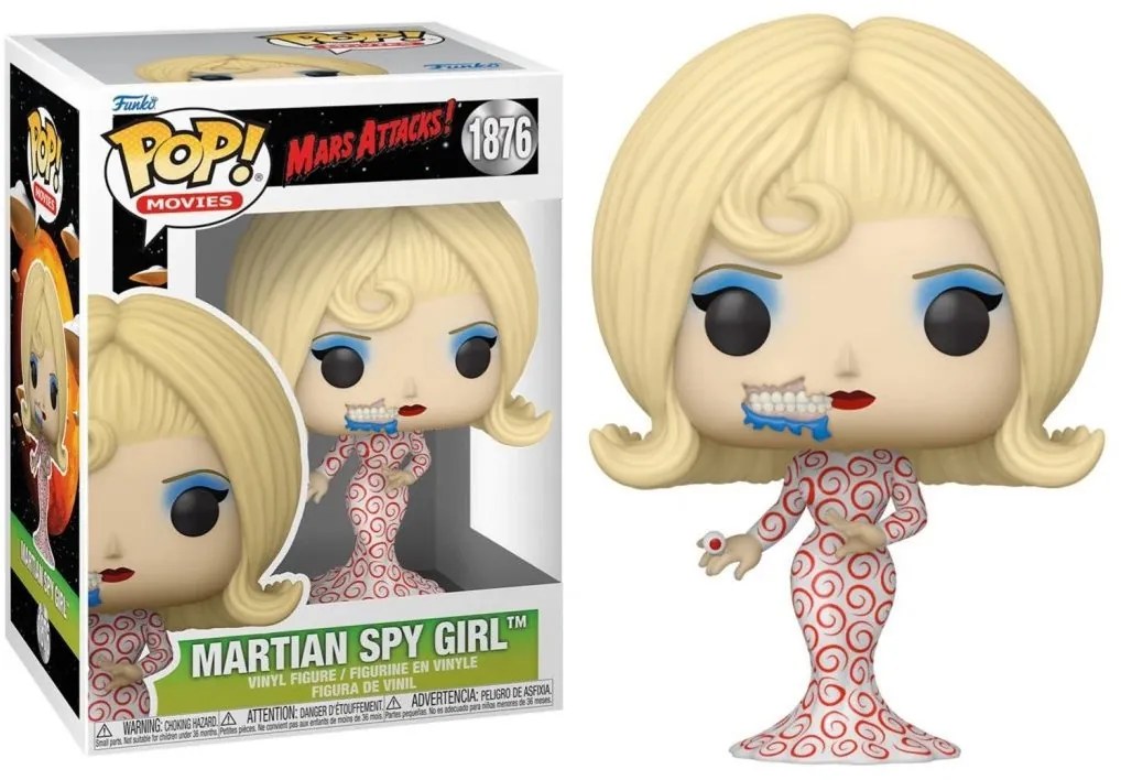 Funko pop! mars attacks! martian spy girl 1876