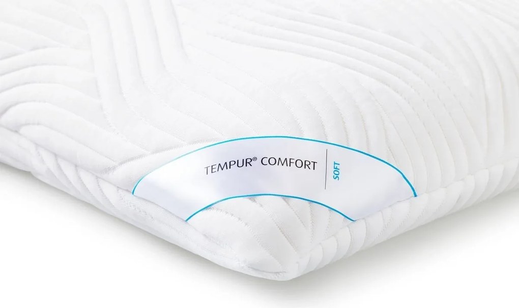 Polštář poskytující oporu v libovolných polohách spánku TEMPUR® Comfort Soft 2.0, 70x50 cm + povlak na polštář zdarma