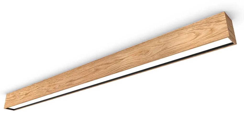 Dřevěné svítidlo lineární woodLED Linus Ceiling  Dřevěné svítidlo lineární Woodled Linus Ceiling Délka: 1600 mm, Dřevodekor: Dub Světlý, Teplota…