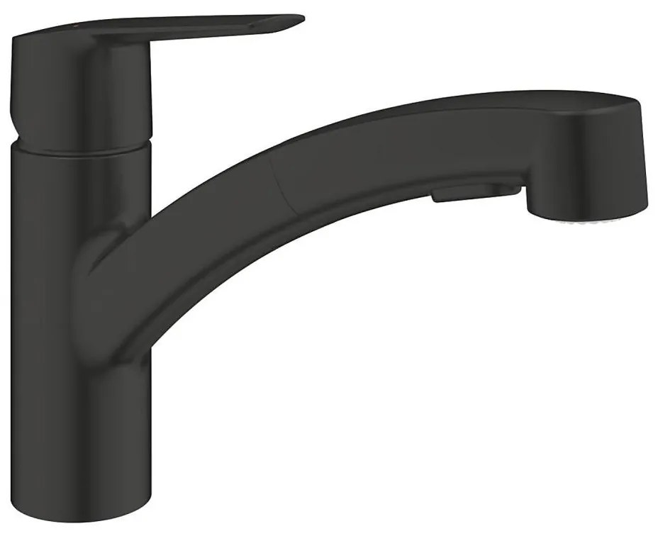 GROHE 303072431 - Dřezová baterie START 185 × 227 mm černá