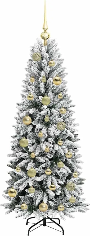 Umělý vánoční stromeček Bílá 120 cm PVC, plast, ocel a PE 3396025