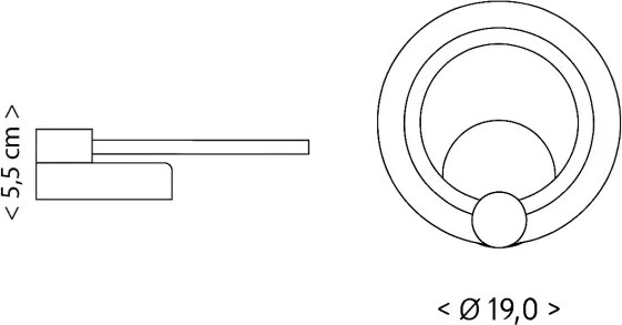 Brilagi - LED Stropní svítidlo MODERN MINI LED/16W/230V 3000/4000/6000K