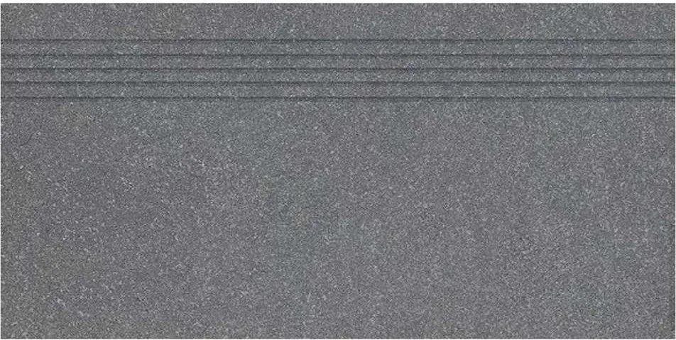 RAKO Block - Schodovka 30x60 cm, černá DCPSE783
