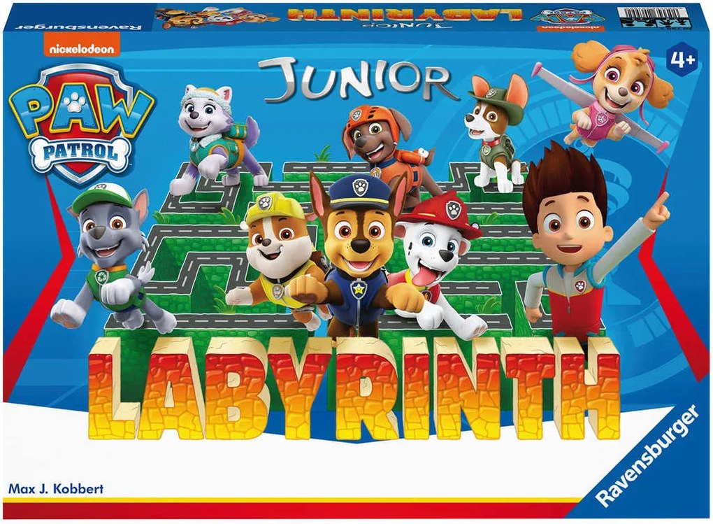 RAVENSBURGER Hra Labyrinth junior Tlapková Patrola *SPOLEČENSKÉ HRY* 2420824