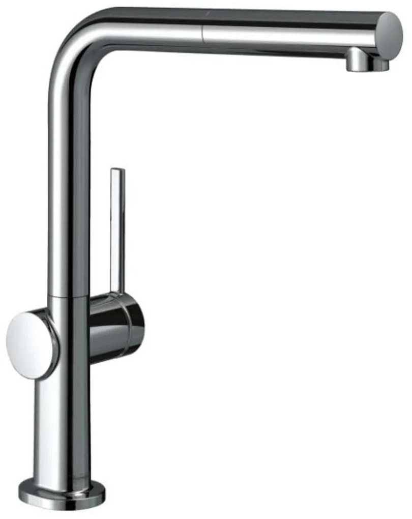 Hansgrohe Talis M54 - Dřezová baterie Talis s výsuvnou koncovkou, EcoSmart, chrom 72845000