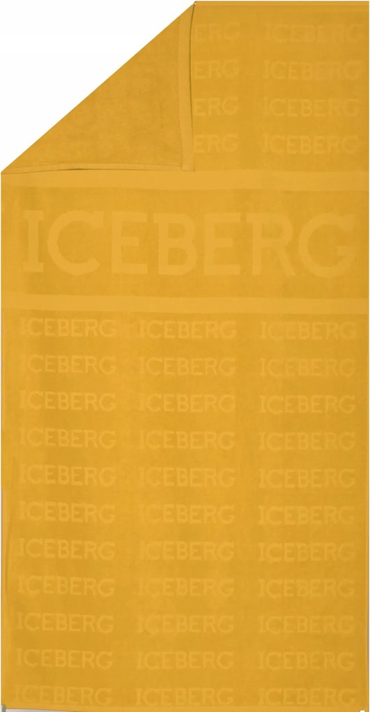 Iceberg Plážový Ručník ICE4MTW01 Yellow, velký ručník, žlutý