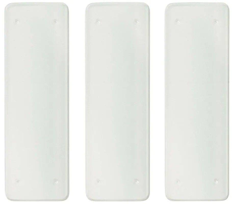 Skleněná komponenta - police 3 ks 90x1 cm Sitra – Kave Home