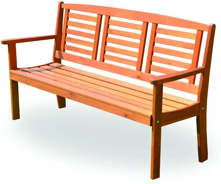 Dřevěná zahradní lavice EDEN FSC