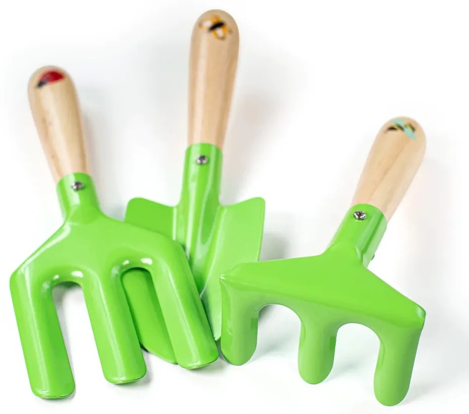 Bigjigs Toys Zahradnický set v přepravce