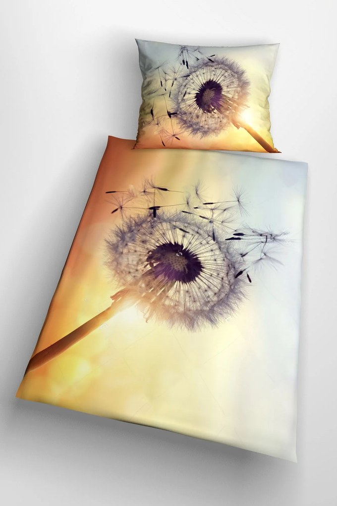 3d povlečení s pampeliškou - Dandelion Dandelion 140x200 cm