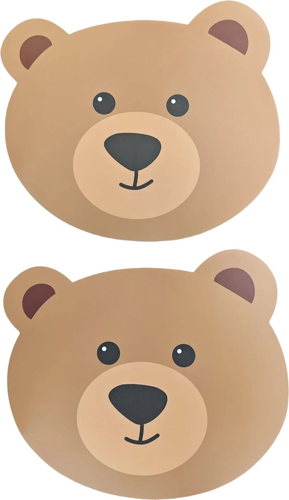 Sinsay - Prostírání ve tvaru kočiček 2 pack - hnědá