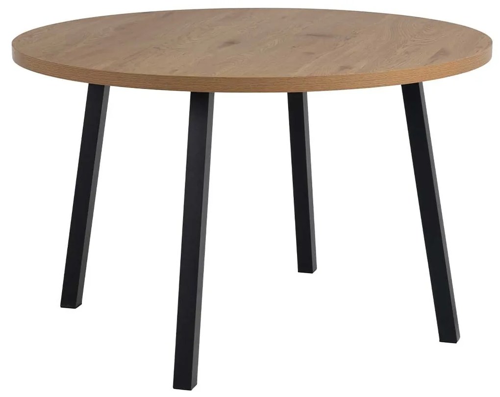 ACTONA Jídelní stolek Mallow přírodní 75 × 120 × 120 cm