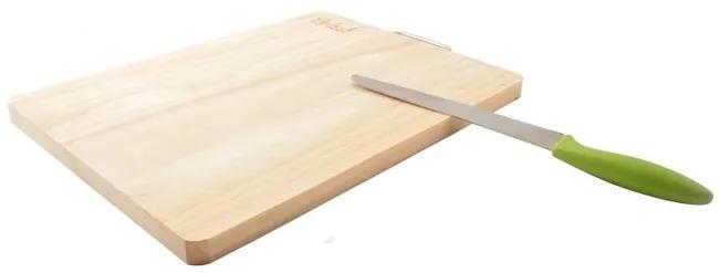 Deska na krájení dřevěná 48 x 33 cm 52942