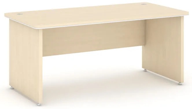 Kancelářský psací stůl ARRISTO LUX, 180x90 cm, bříza