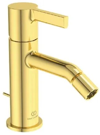 Ideal Standard Joy - Bidetová baterie s výpustí, Brushed Gold BC784A2