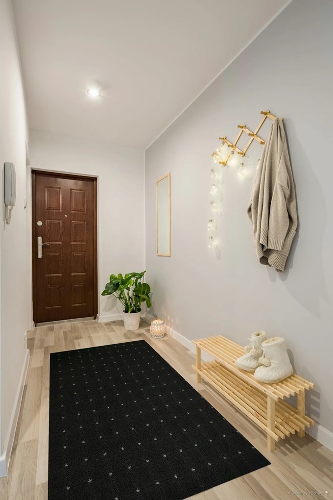 Condor Carpets, Běhoun na míru Udinese antracit, šíře 80 cm, černá, chodba / předsíň