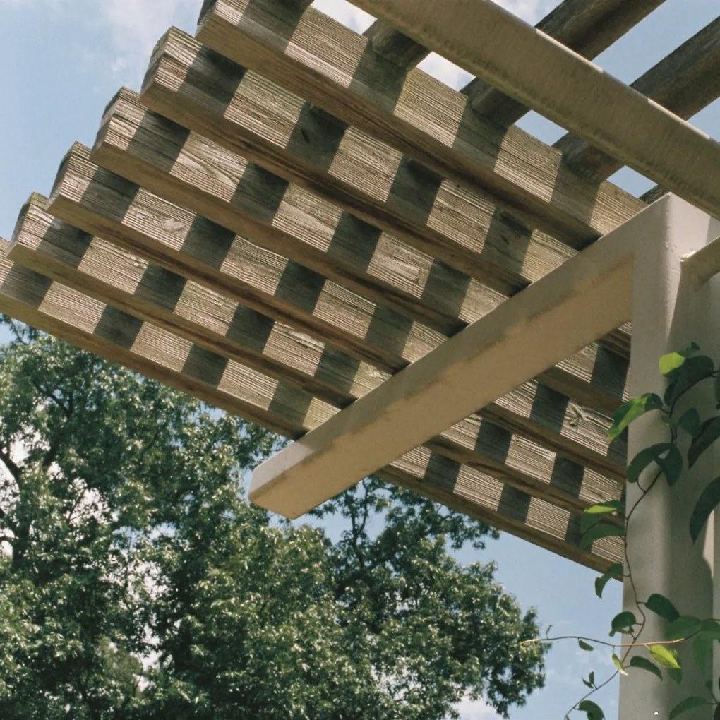 Pergola KONCEPT 9,5 - rovná střecha Přírodní 600x300x230 Osobní odběr/vlastní doprava