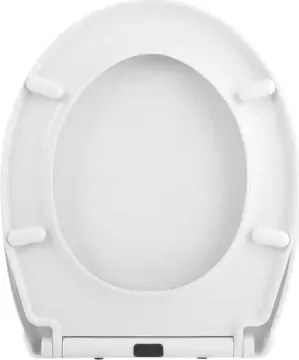 Spirella HARRY WC prkénko světle šedé / soft-close / Easy Clip / polyp