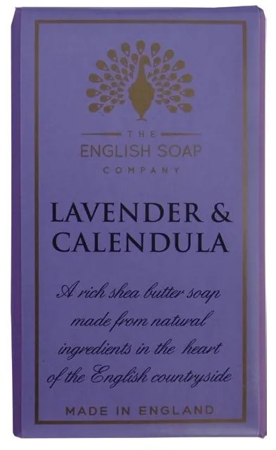 Mýdlo - LEVANDULE A MĚSÍČEK - ENGLISH SOAP 200g