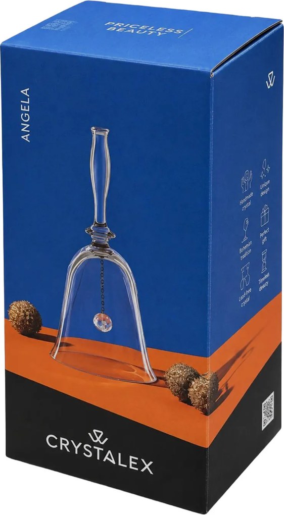 Pískovaný zvonek Cesmína 18 cm