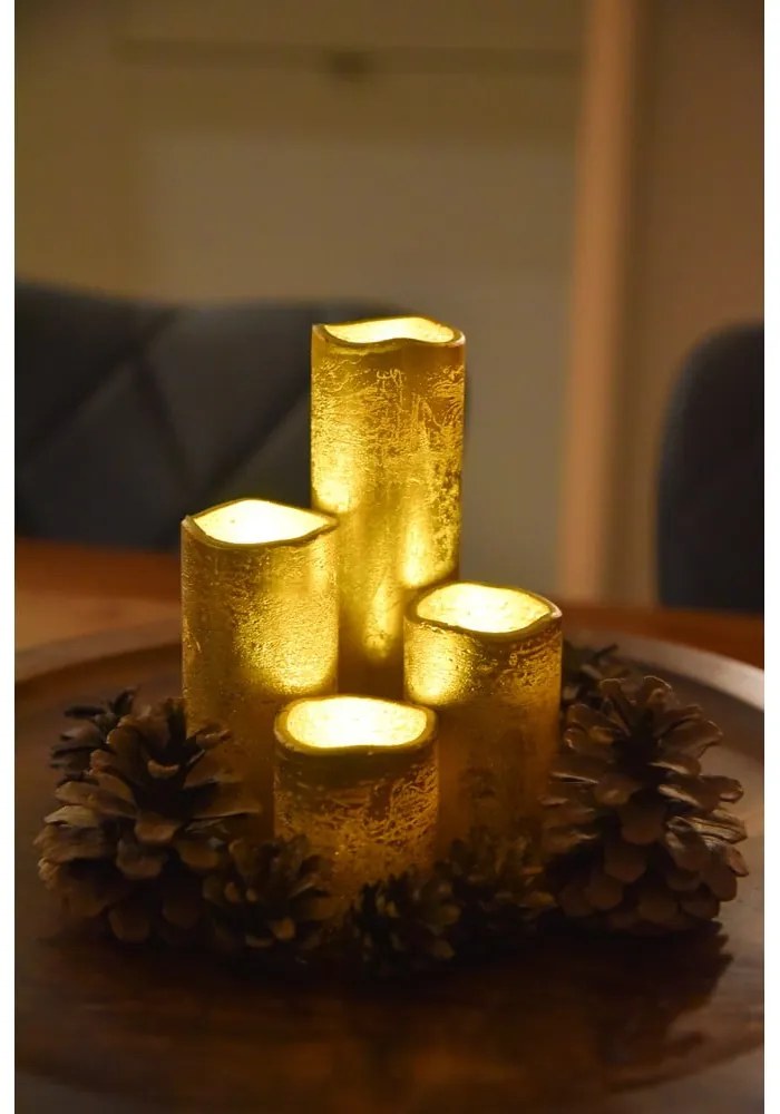 LED svíčky v sadě 4 ks – Hilight