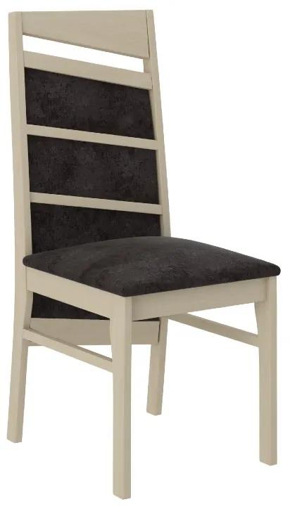 Židle dřevěná Luxy dub sonoma