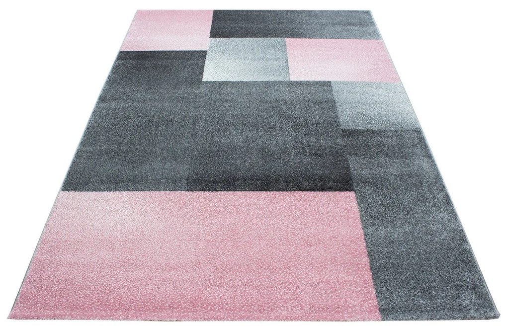 Ayyildiz Kusový koberec LUCCA 1810, Růžová Rozměr koberce: 120 x 170 cm