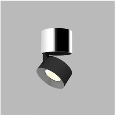 Led2 Stropní LED svítidlo KLIP ON, ø 77 mm, 2700K Barva stínidla: bílá, Stmívání: On-Off, Barva podstavce: černá