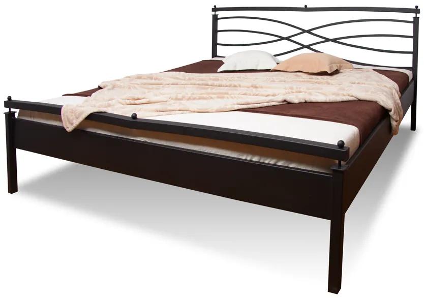 Nábytek ATIKA s.r.o. Kovová postel ANGELETA 2 Povrchová úprava: na přání dle RAL, Rozměr: 90 x 200 cm