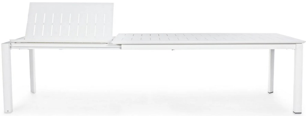 BIZZOTTO Rozkládací zahradní stůl KONNOR 200x110 cm bílý 0662271