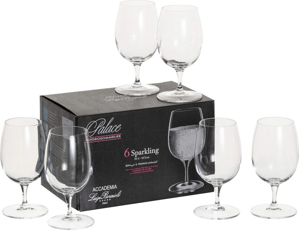Sklenice na vodu Palazzo 6ks 320ml