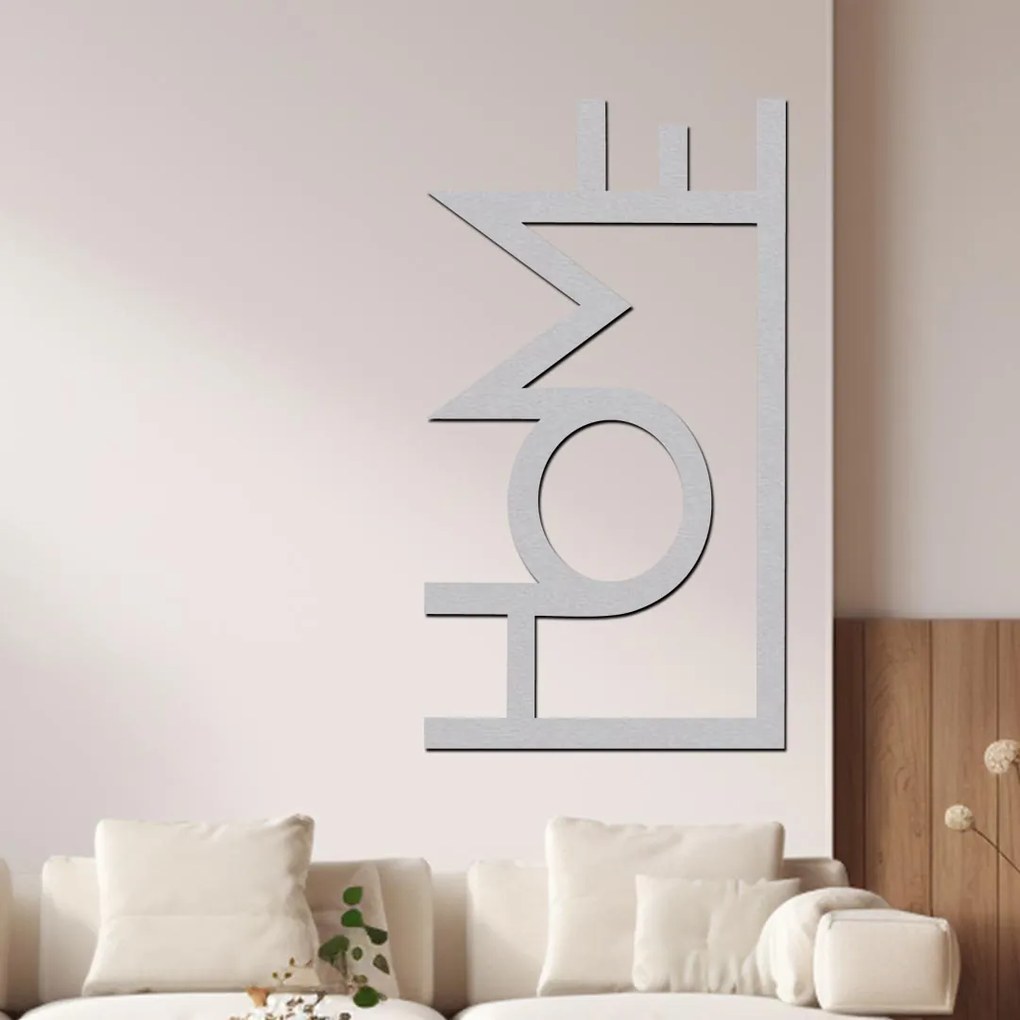 dřevo života Dřevěný nápis na zeď HOME Zvolte rozměr (cm): 22x40, Zvolte barvu dekoru: Černá