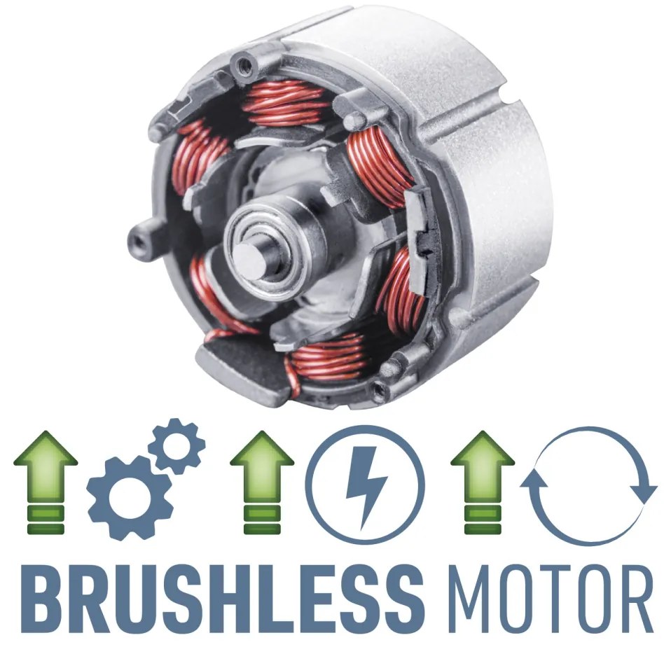 Vrtací šroubovák aku s příklepem SHARE20V, BRUSHLESS, bez baterie a nabíječky