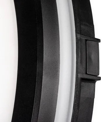 LED svítidlo Kanlux BENO ECO 12W CCT O B černé 12W 3000K/4000K/6500K IP65 38381