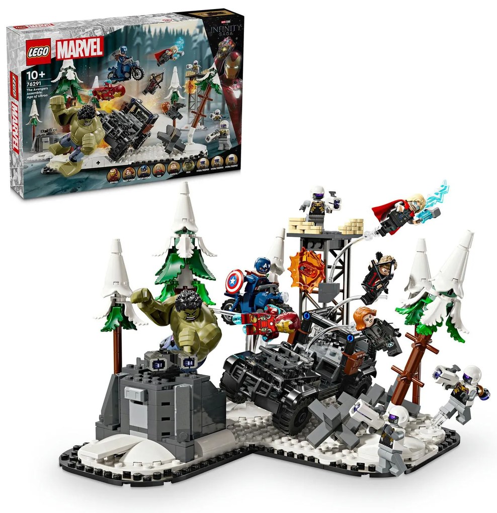 Lego stavebnice lego marvel 76291 the avengers assemble: age of ultron