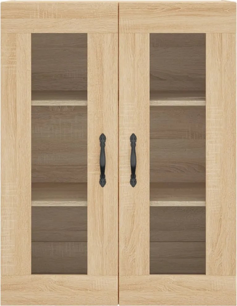 Skříň highboard dub sonoma 69,5 x 34 x 180 cm kompozitní dřevo 3198564