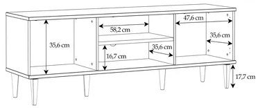 TV skříňka CALASETTA 160 cm