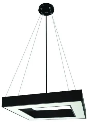 LED Lustr na lanku LED/40W/230V 4000K 60x60 cm