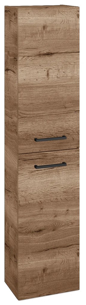 Dřevojas Skříň vysoká DOOR SV1D2 35 Varianta: D08 Wenge / Úchytka T01 / D08 Wenge / Levé