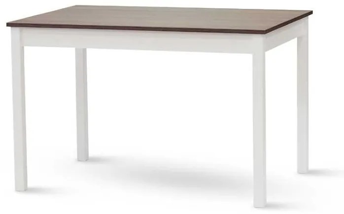 Stima Stůl TWIN Rozměr: 80x80 cm, Odstín: Dub Halifax Přírodní / Bílá podnož