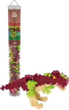 PLUS-PLUS Stavebnice T-Rex / 100 dílků / Tuba